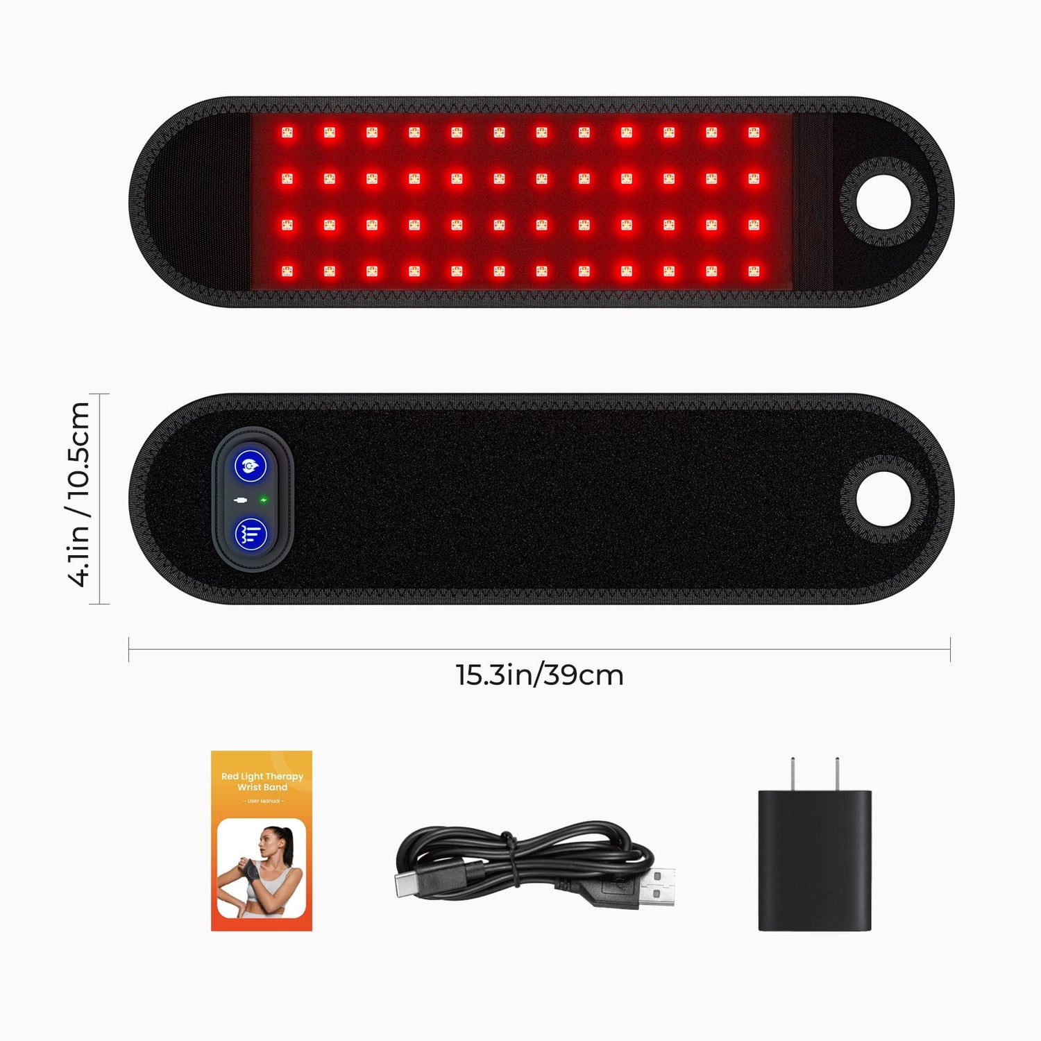 SciThera Recover Band Flex - Red Light Therapy For Recovery - SCIENLODIC